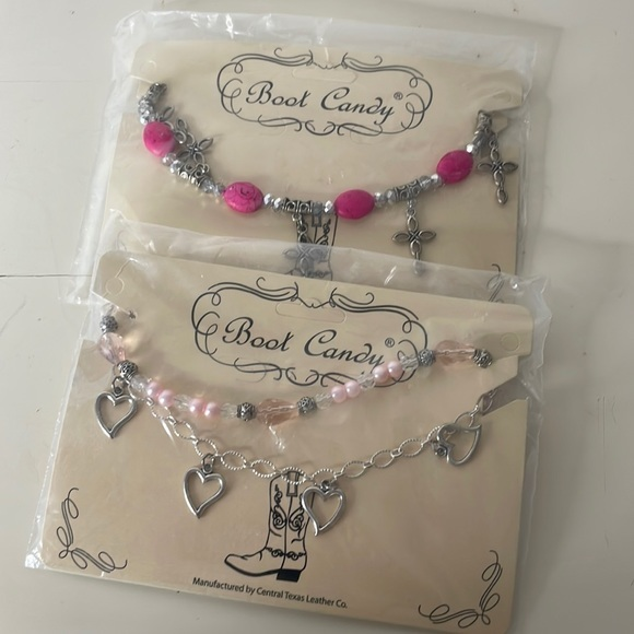 Boot Candy | Accessories | Boot Candy Set Of 2 Boot Anklets | Poshmark